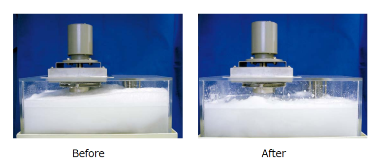 TOYOOKI Defoaming device “BABUKESU Ⅱ” | MARUKOSHI CO.,LTD