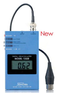 DIGITAL VIBRATION METER DIGI-VIBRO MODEL 1332B | MARUKOSHI CO.,LTD
